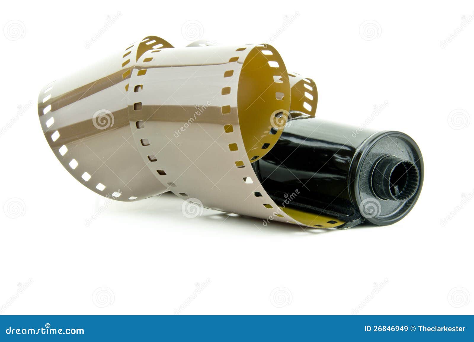 Old style camera film stock image. Image of color, blank - 26846949