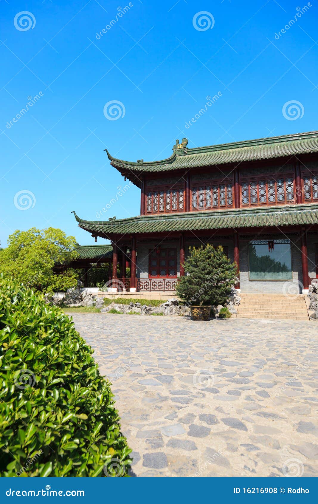 Old style chinese building stock photo. Image of asia - 16216908