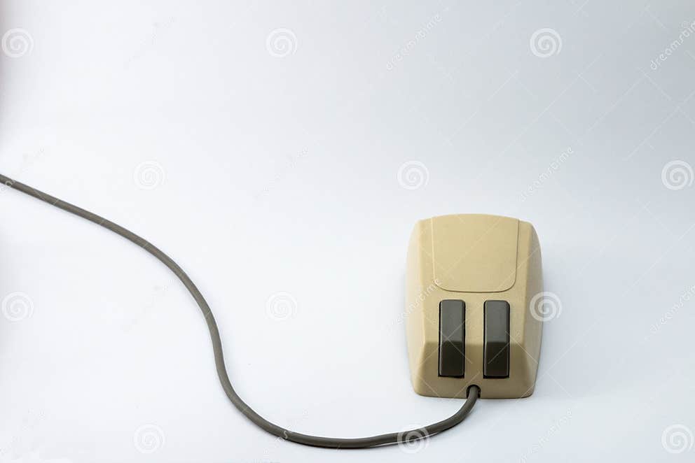 Old style computer mouse stock image. Image of computer - 59336143
