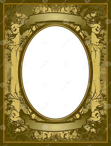 Old style frame stock vector. Illustration of decoration - 4562850