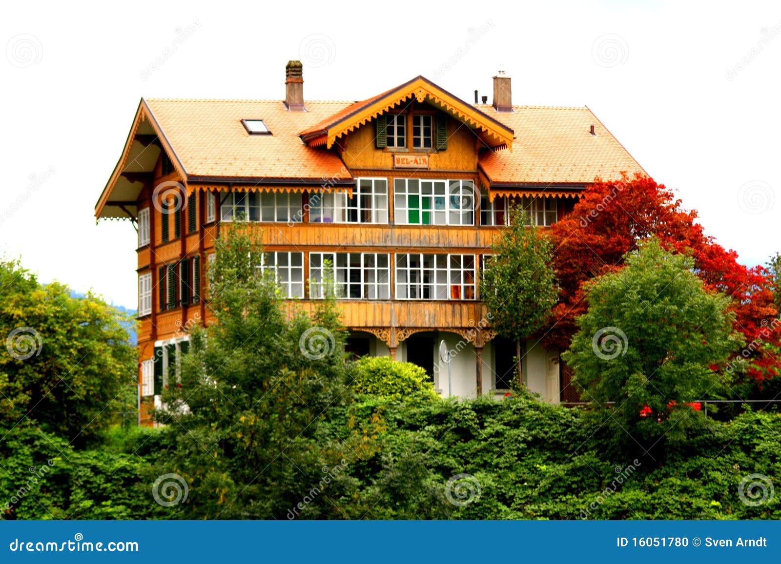 Old Style House in Switzerland Stock Photo - Image of scape, tranquil ...