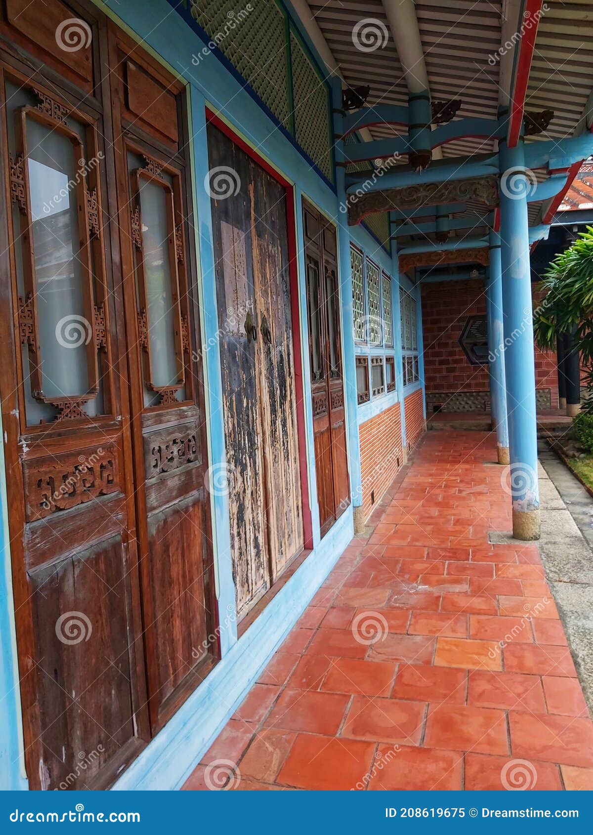 Old Style House Window Frames Stock Image - Image of window, style ...