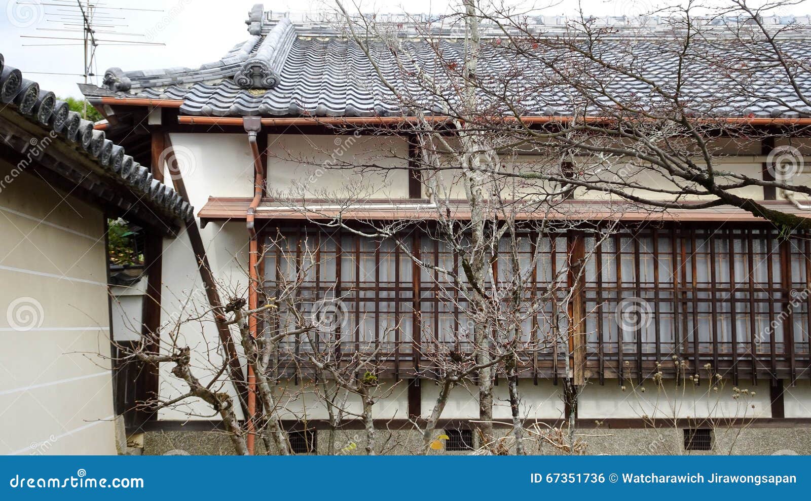 Old Style Japanese house stock photo. Image of bamboo - 67351736