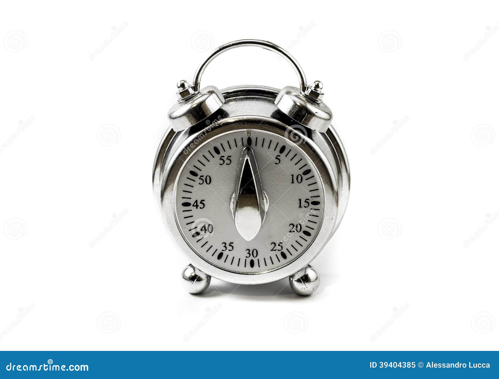 Old style kitchen timer stock image. Image of measurement - 39404385