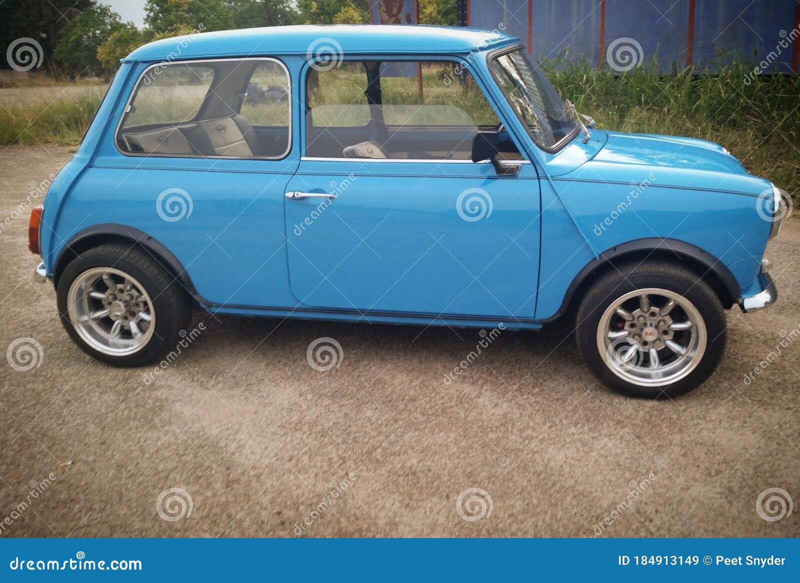 Old style mini cooper stock image. Image of volkswagen - 184913149