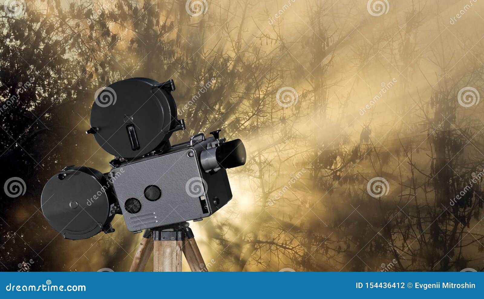 Old style movie projector stock photo. Image of frame - 154436412