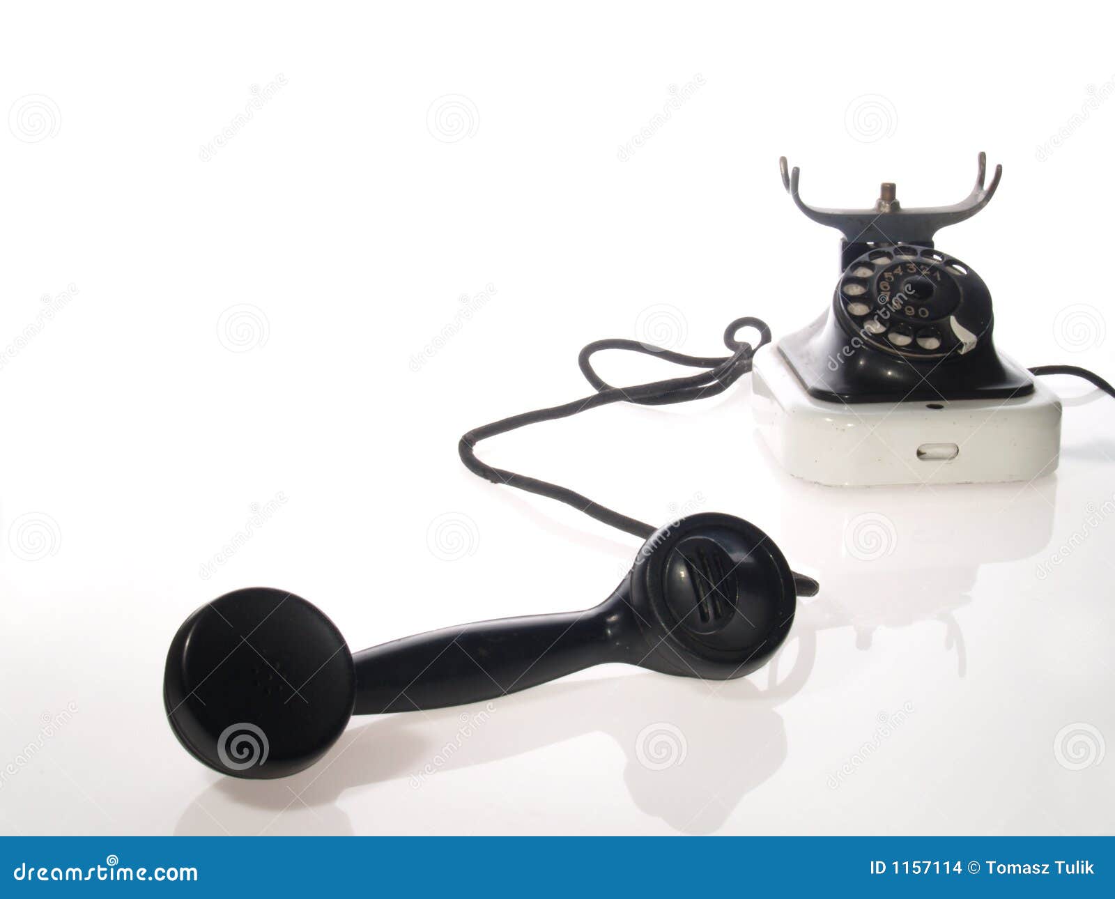 Old style phone stock photo. Image of handset, fashion - 1157114