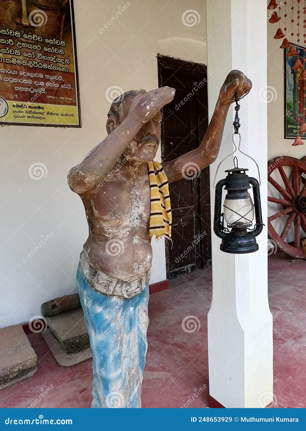 Old Style Sri Lankan Uncle editorial stock image. Image of village ...