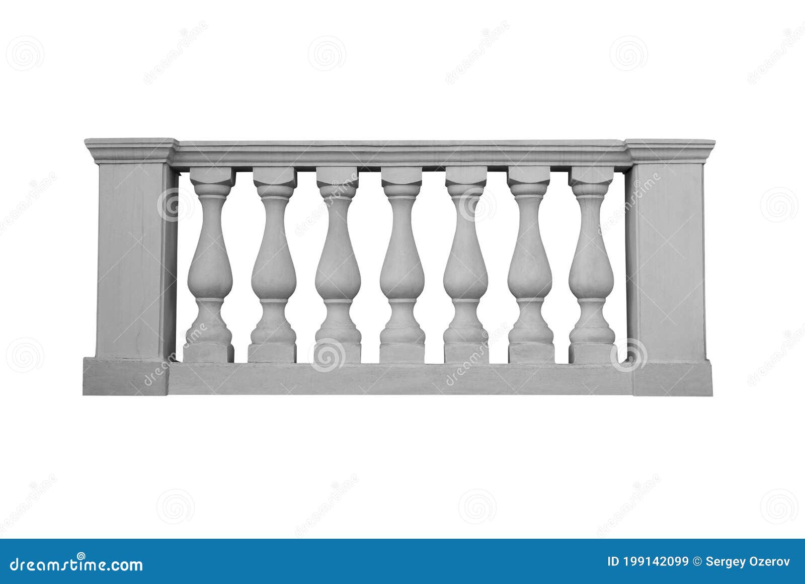Old style stone railings stock image. Image of figure - 199142099