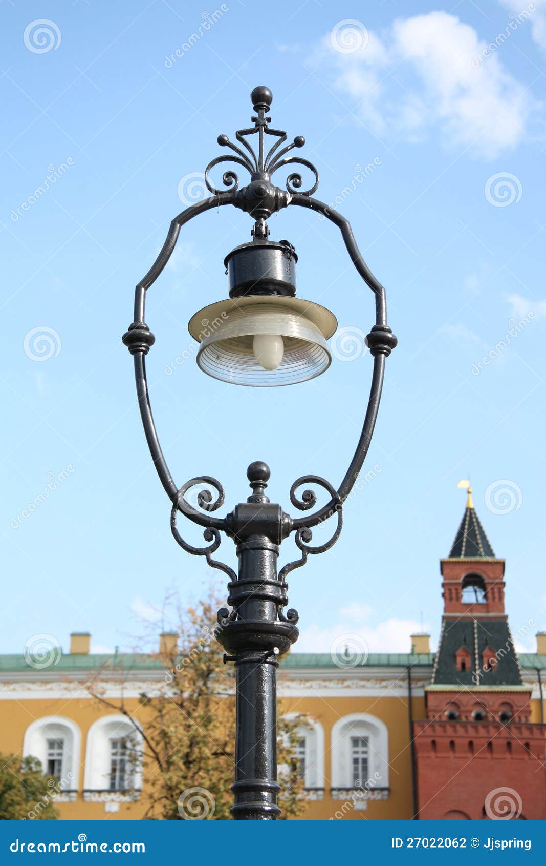 Old Style Street Lantern in Moscow Kremlin Stock Photo - Image of ...