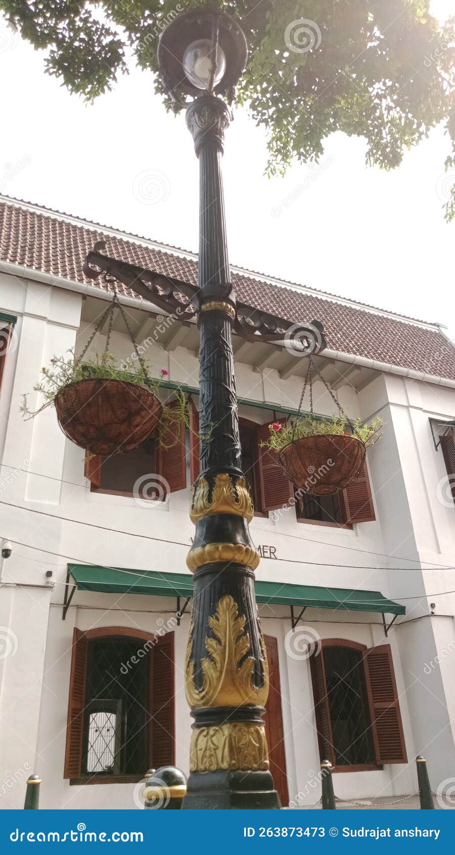 Old Style Street Park Lights Stock Image - Image of style, park: 263873473