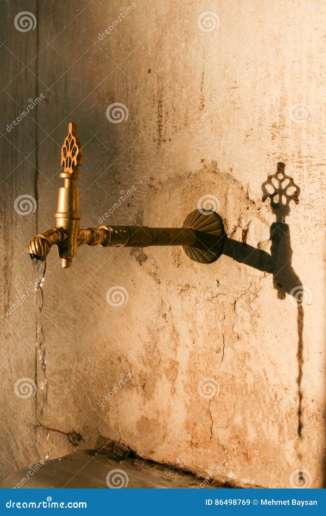 Old style tap stock image. Image of flow, isolated, focus - 86498769