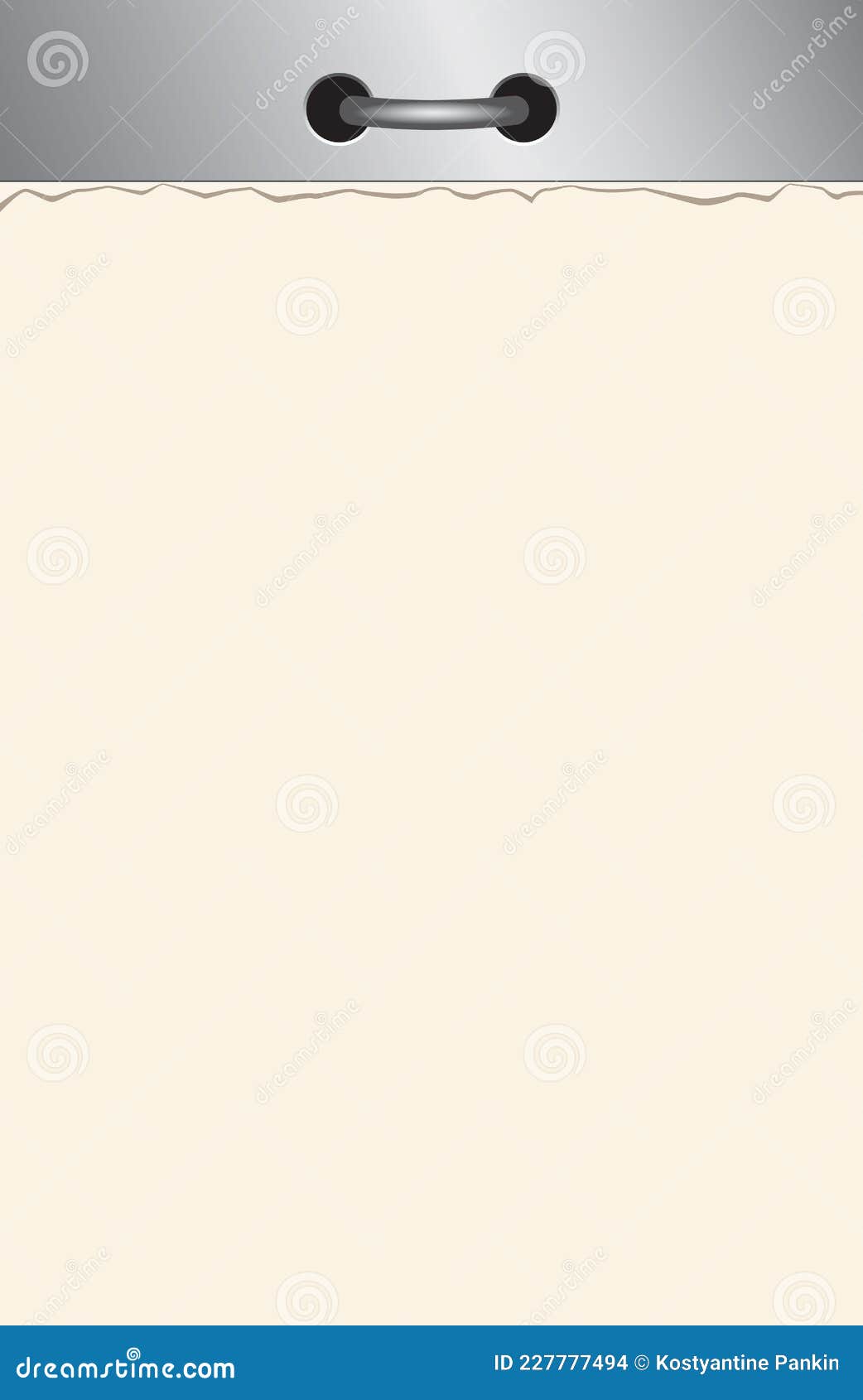 Old Style Tear-off Calendar Stock Vector - Illustration of clipart ...