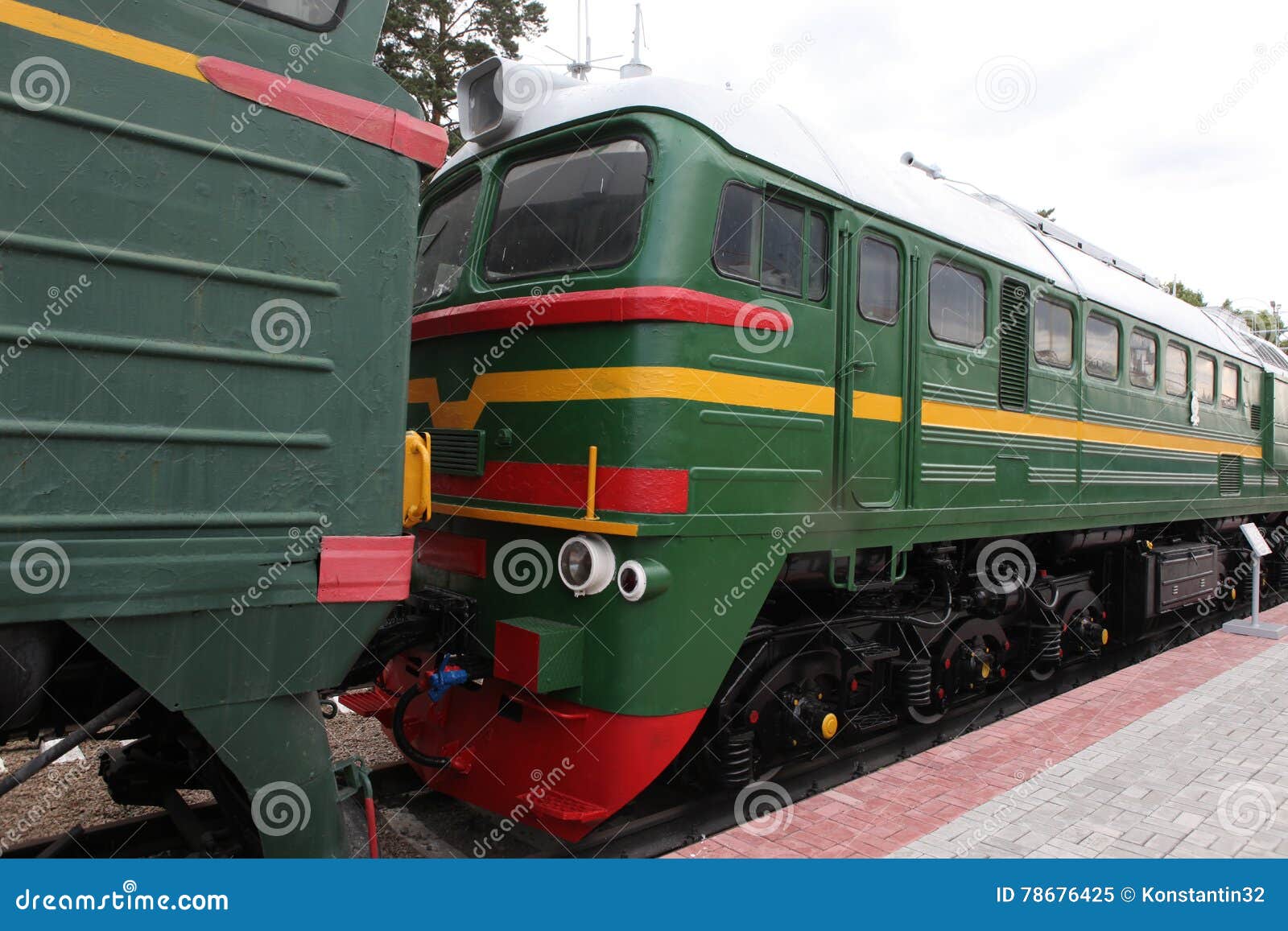 Old Style Train in Railroad Stock Image - Image of model, heavy: 78676425