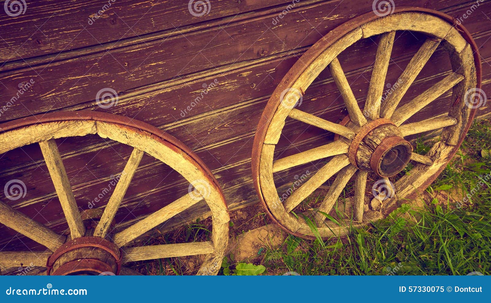 Old style wheels stock image. Image of outdoor, culture - 57330075