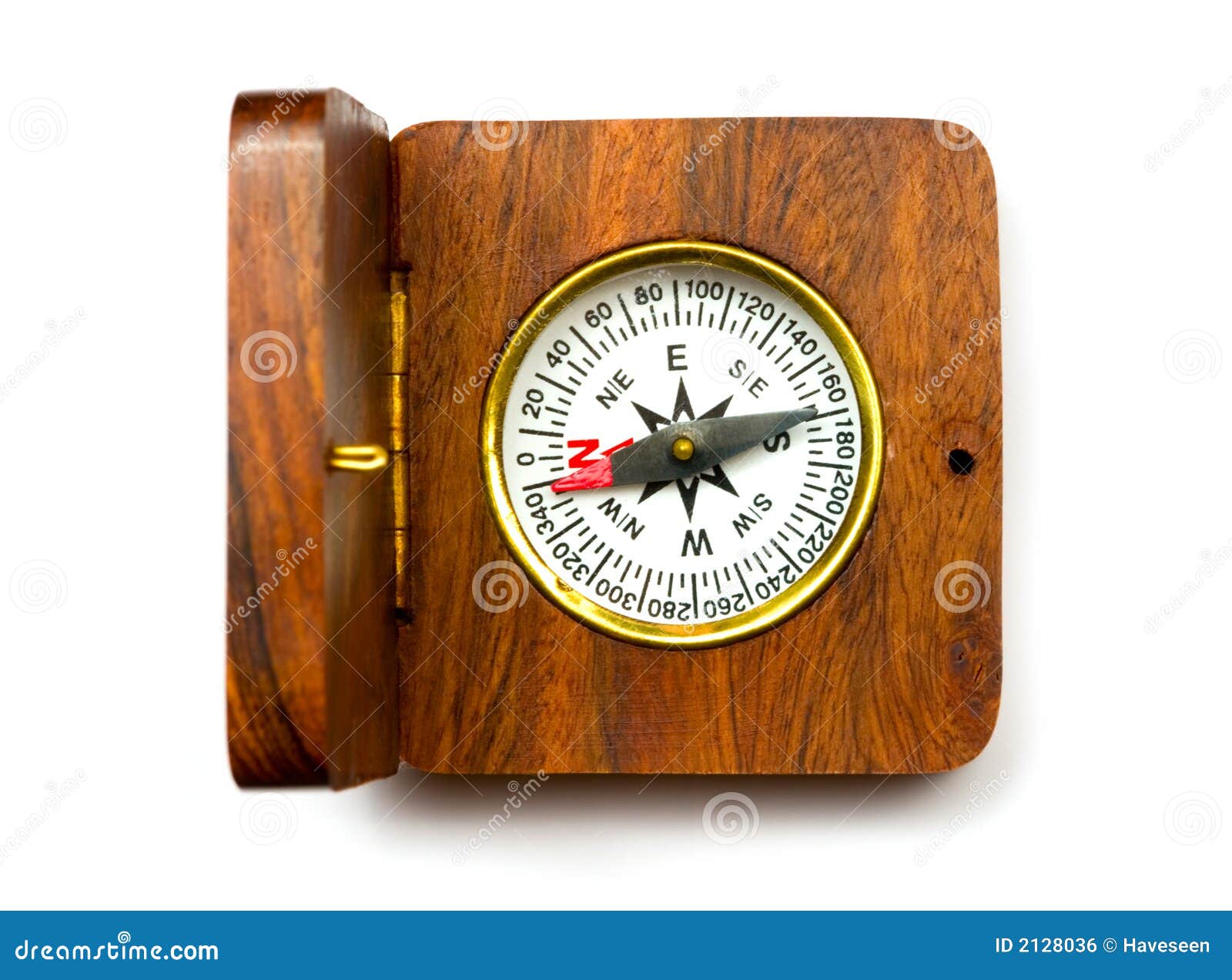 Old style wooden compass stock photo. Image of compass - 2128036