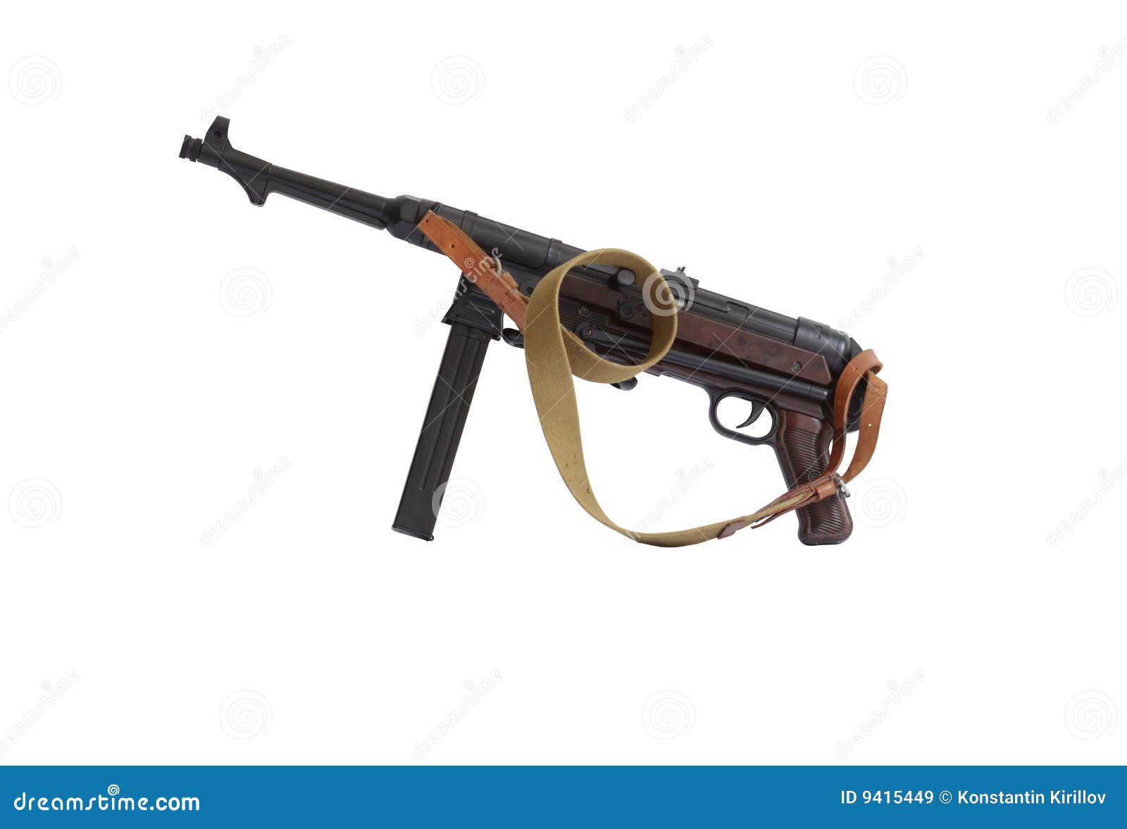 MP38/40 Submachine Gun Stock Photo | CartoonDealer.com #57391782