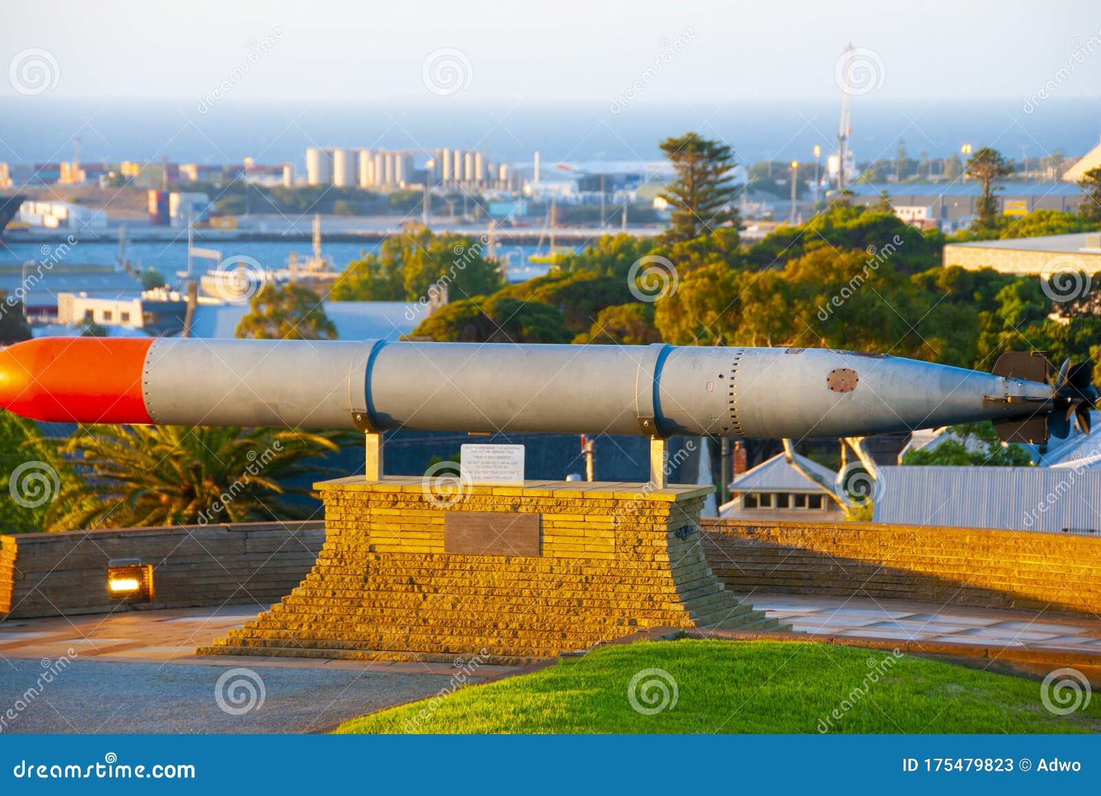 Old Submarine Torpedo stock image. Image of submarine - 175479823