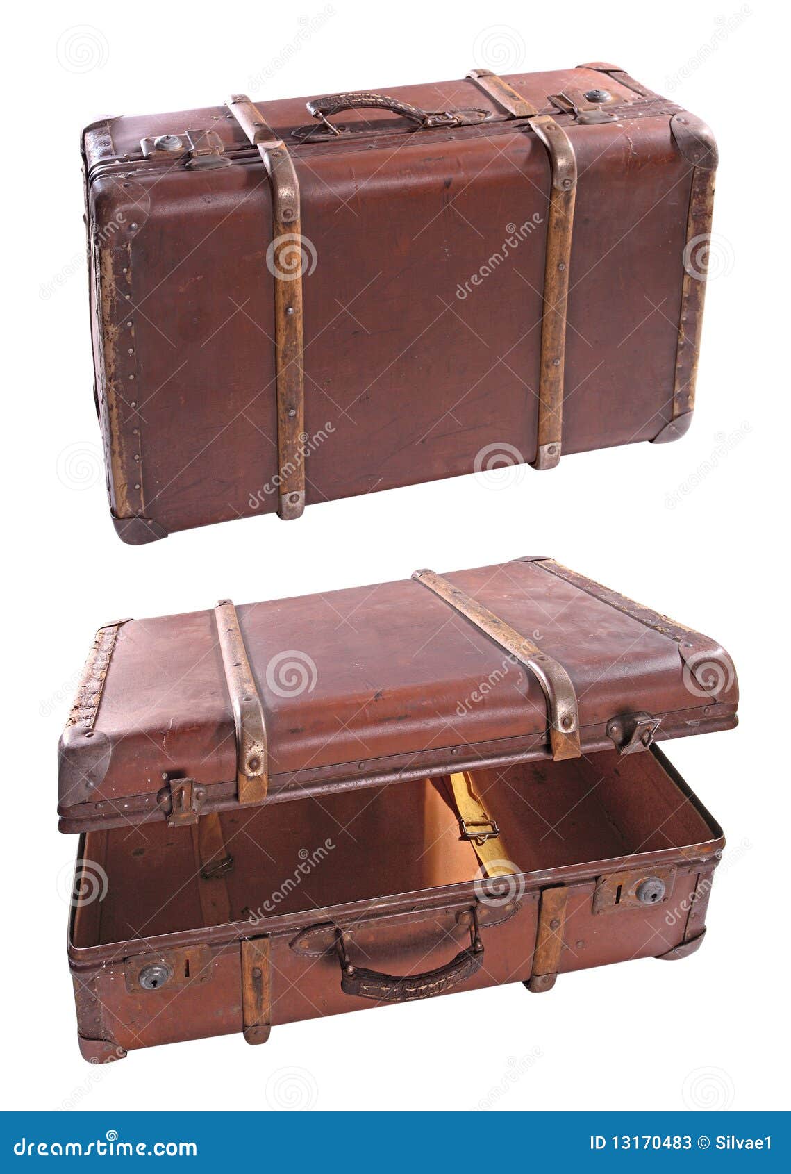 Old suitcase stock image. Image of suitcase, valise, baggage - 13170483