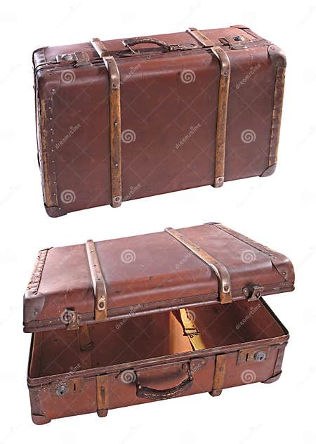 Old suitcase stock image. Image of suitcase, valise, baggage - 13170483