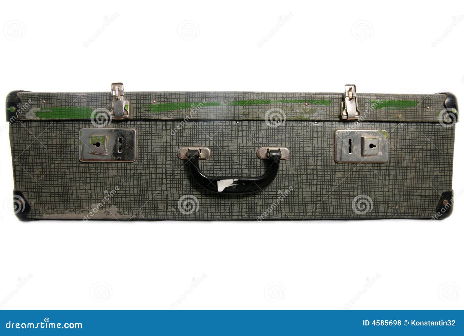 Old Suitcase stock photo. Image of brown, trip, baggage - 4585698
