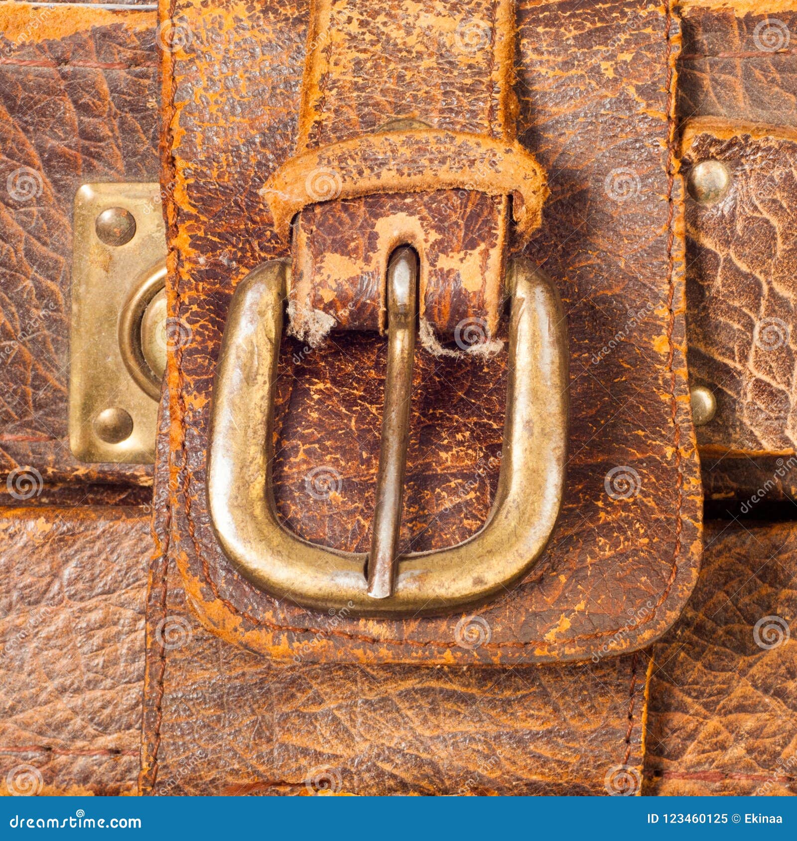 Old suitcase. texture stock image. Image of rusty, handle - 123460125