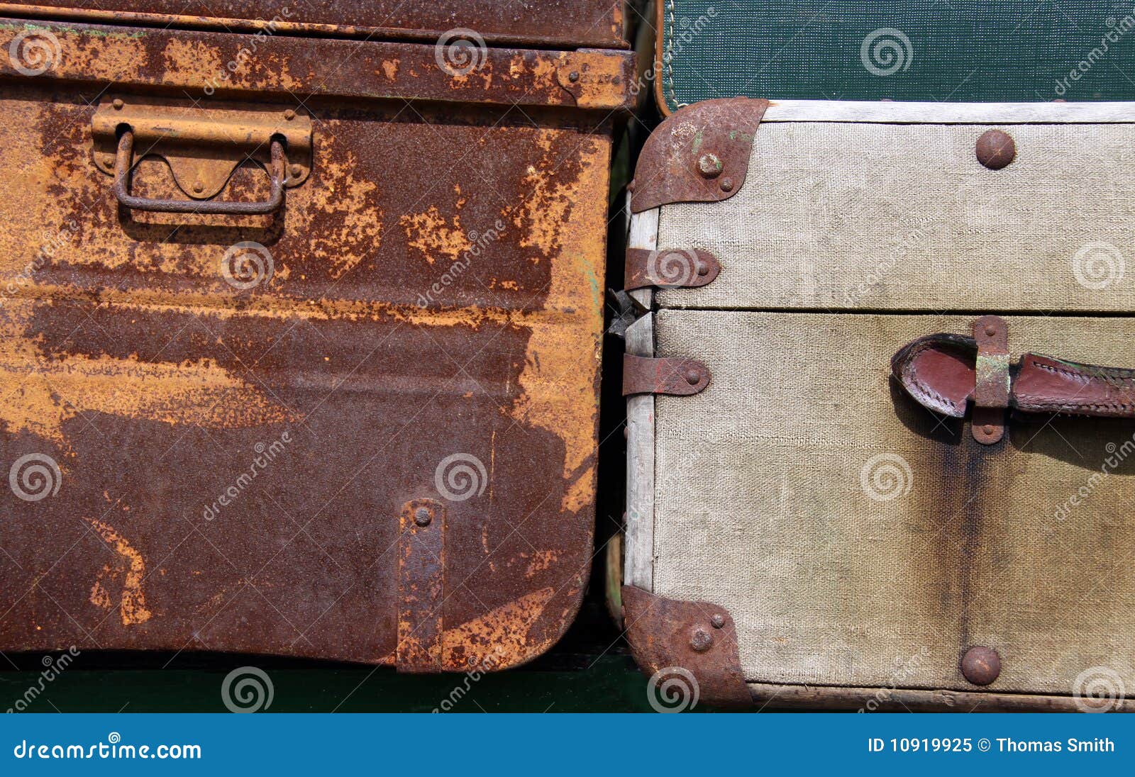 Old suitcases stock image. Image of lock, travel, pack - 10919925