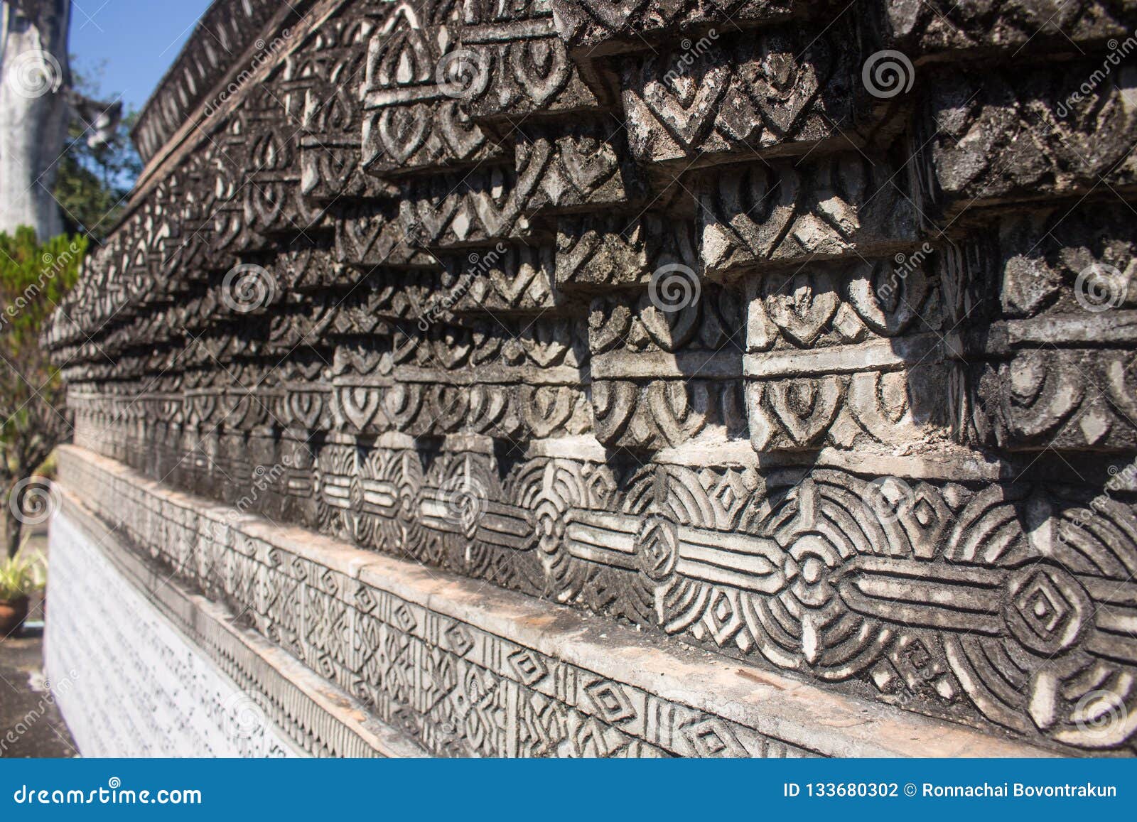 An Old Surface of Concrete with Impressions of Rough Boards. Gray ...
