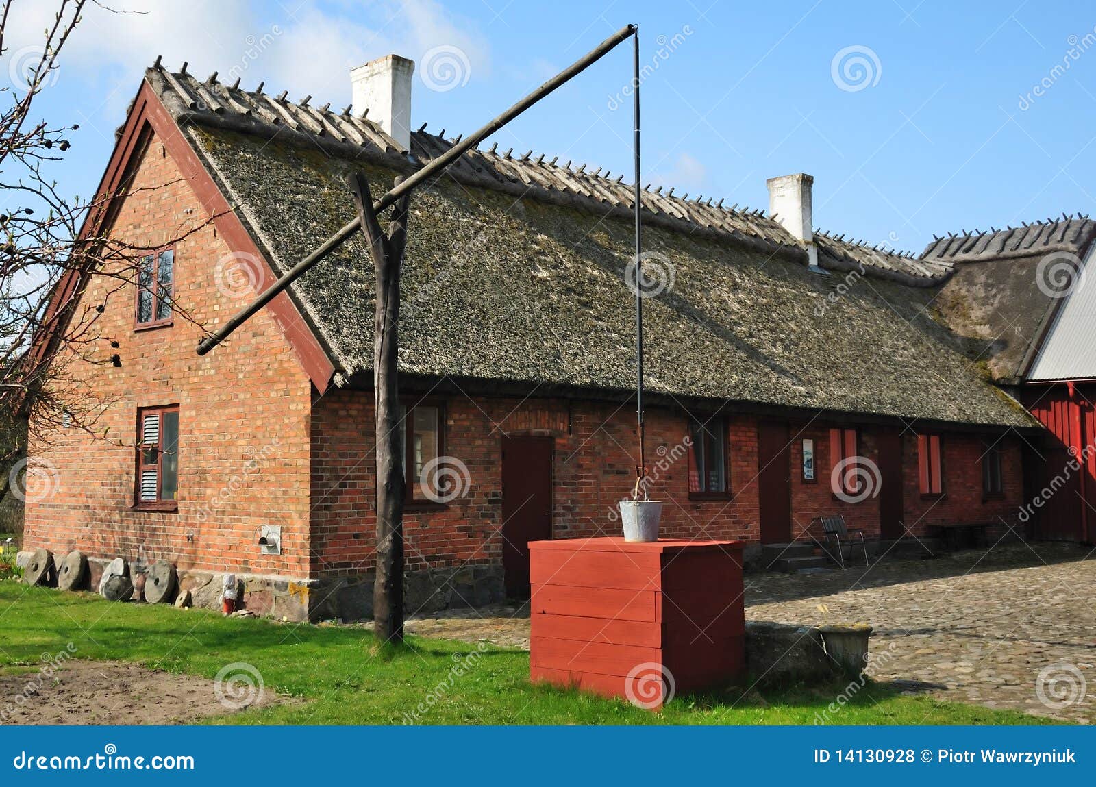 Old Swedish farmhouse stock photo. Image of farm, ancient - 14130928