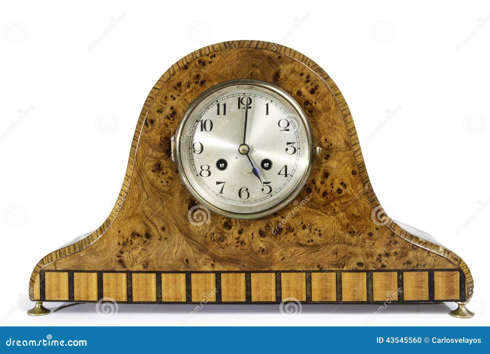 Old Table Clock stock photo. Image of object, retro, antique - 43545560