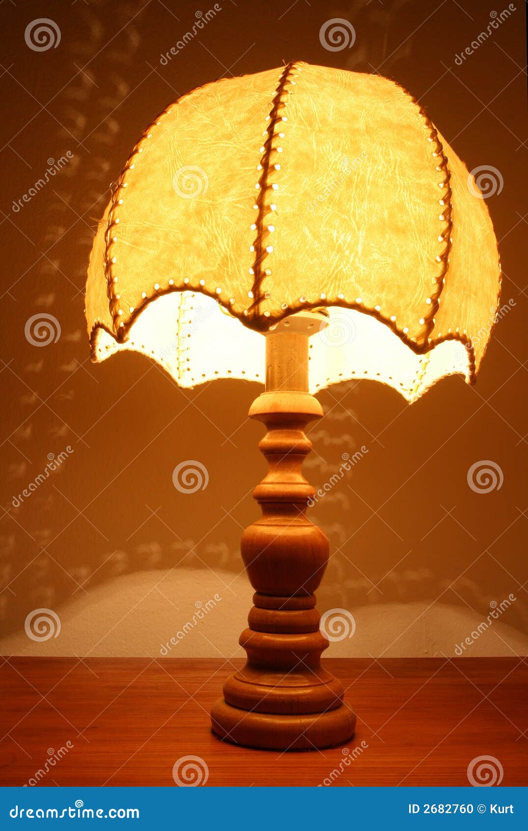 Old table lamp stock photo. Image of shade, illuminated - 2682760