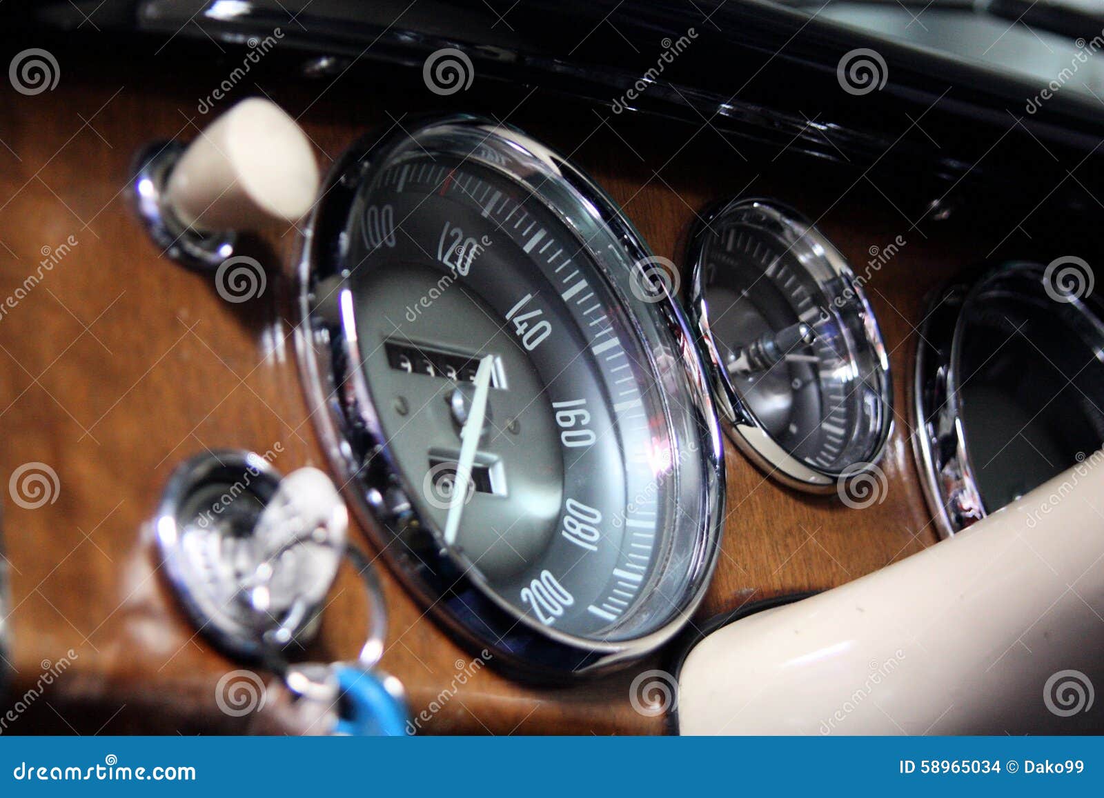 Old Tachometer stock photo. Image of sixties, cockpit - 58965034