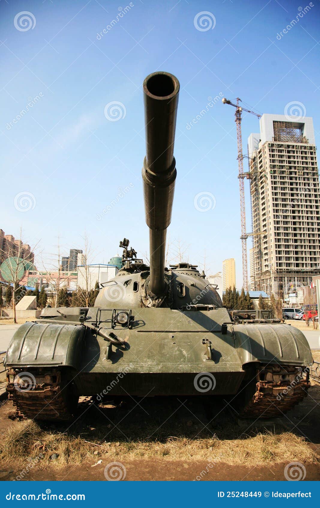 An old tank stock image. Image of tank, liberation, befreiungskriege ...