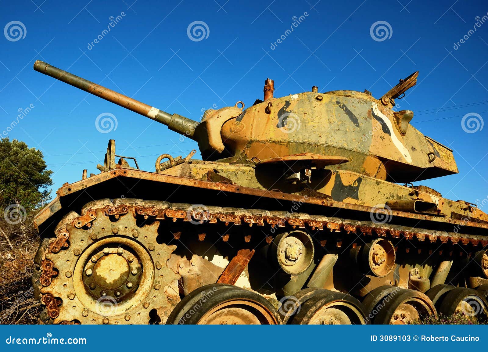 Old tank stock image. Image of army, weapon, armed, second - 3089103