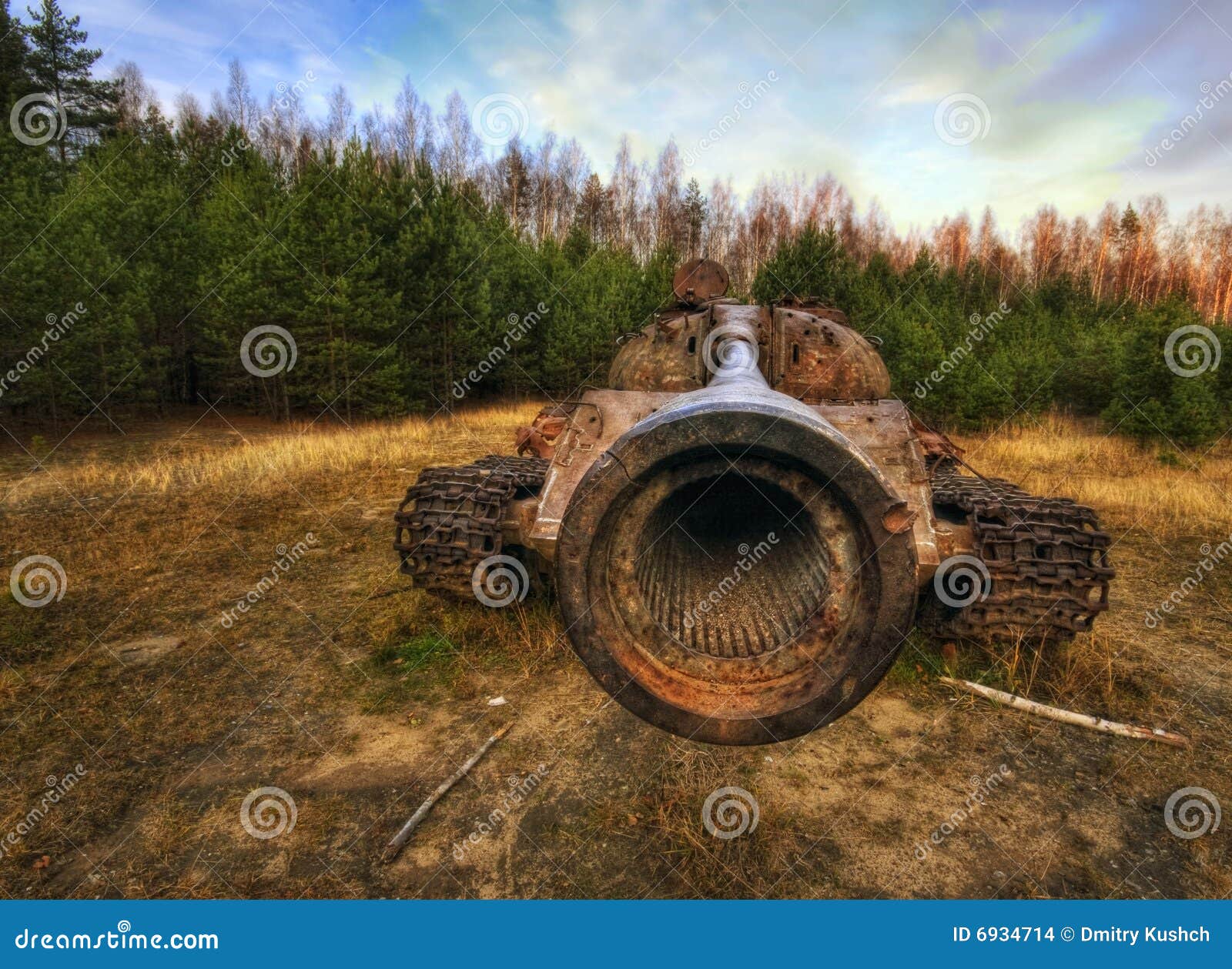 Old tank stock photo. Image of reliability, power, belt - 6934714