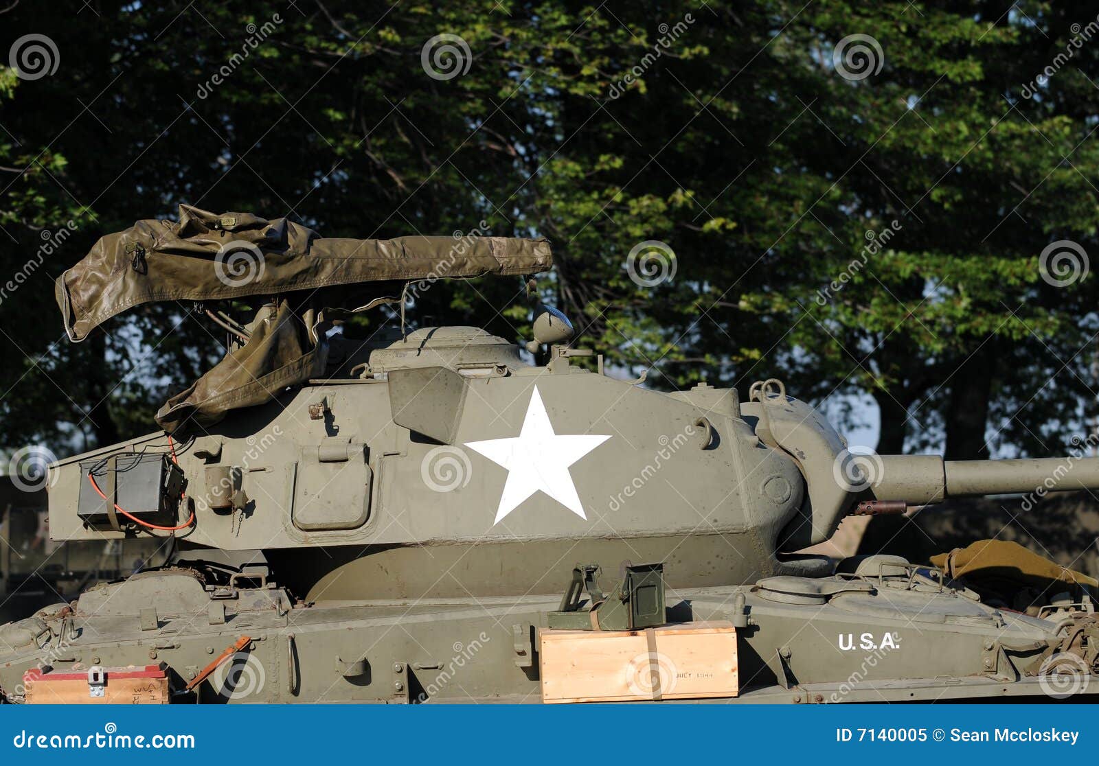 Old tank stock image. Image of weapon, armor, military - 7140005