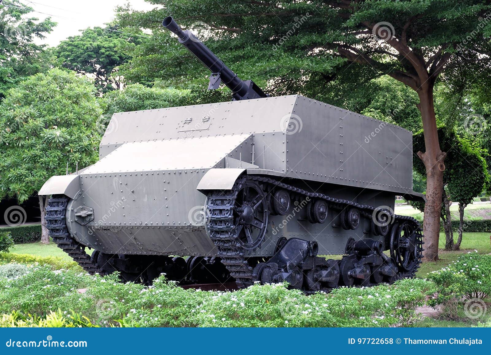 Old tank stock photo. Image of transportation, technology - 97722658