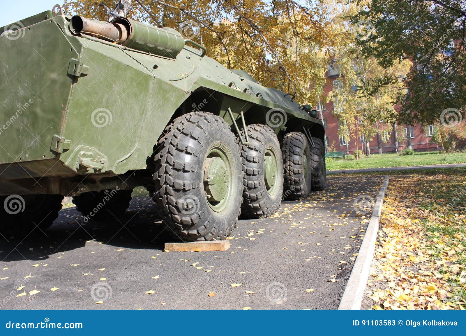 The old tank in the yard stock image. Image of grass - 91103583