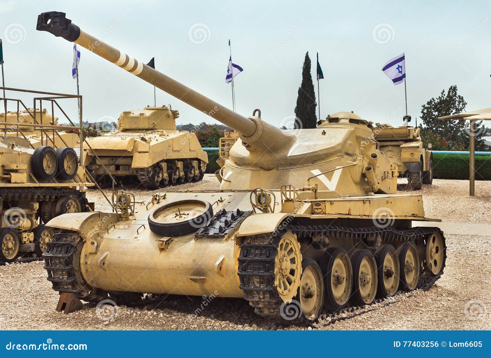 Old Tanks and Armored Vehicles Stock Photo - Image of armor, israel ...