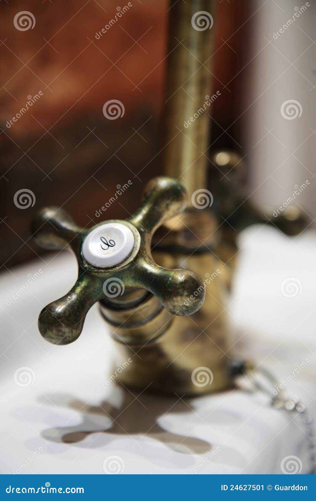 Old tap stock image. Image of cleaning, stationary, beautiful - 24627501