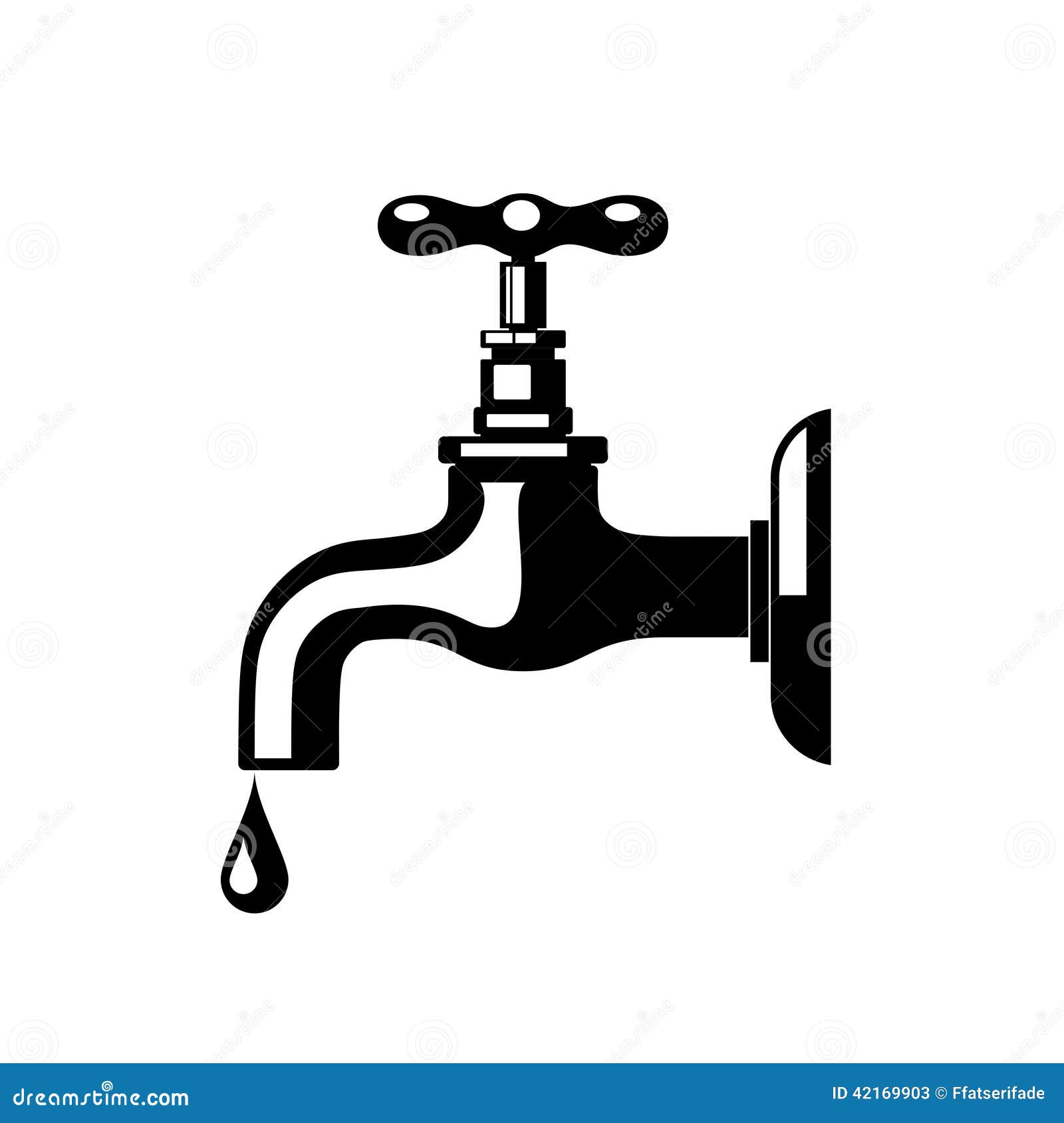 Old tap stock illustration. Illustration of abstract - 42169903