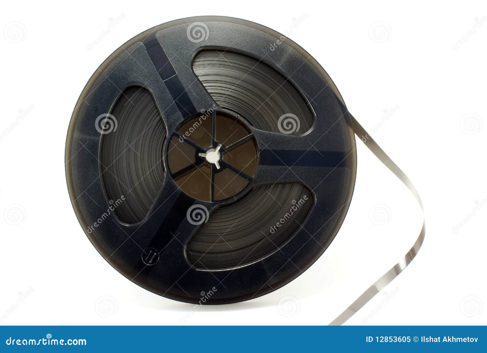 Old tape stock image. Image of full, wave, brown, coil - 12853605