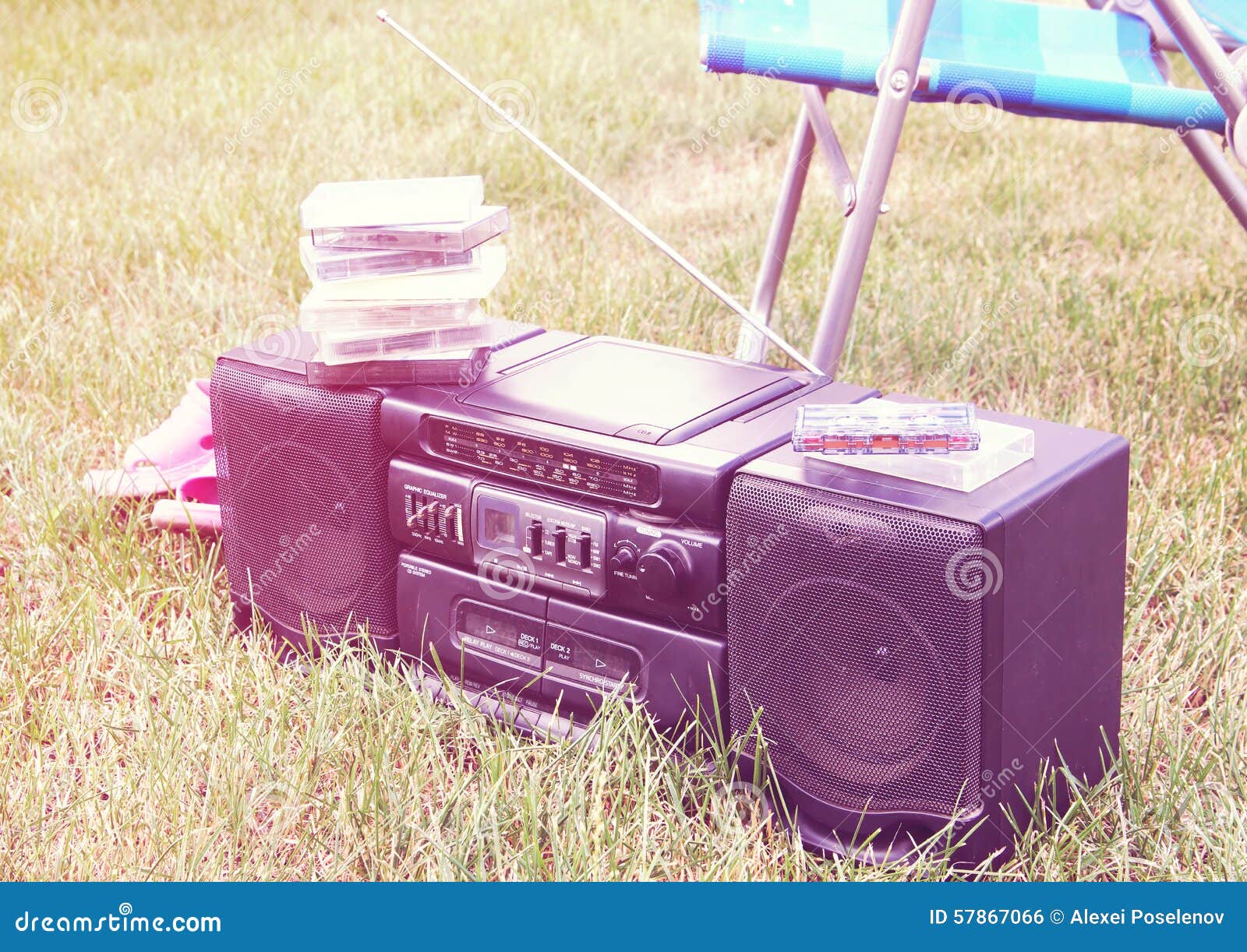 Old Tape Recorder Grass Garden Photos - Free & Royalty-Free Stock ...