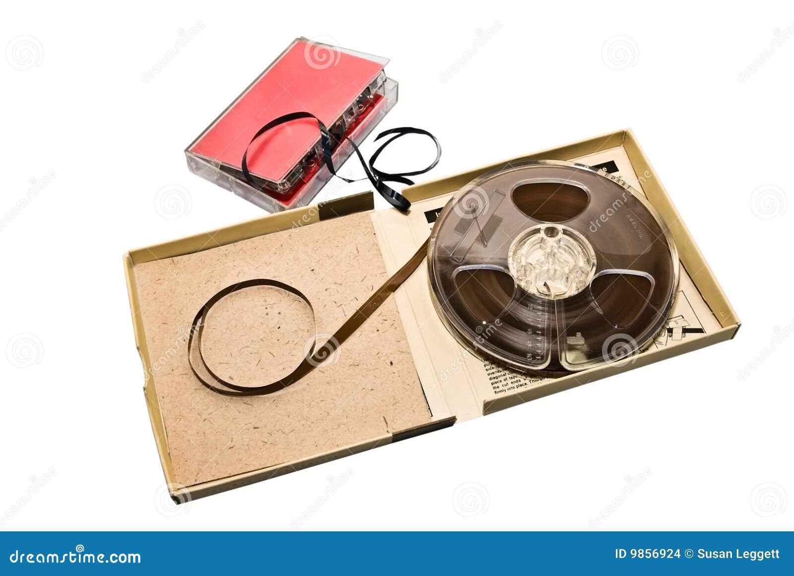 Old Tapes / Cassette and Reel Stock Photo - Image of label, enjoyment ...