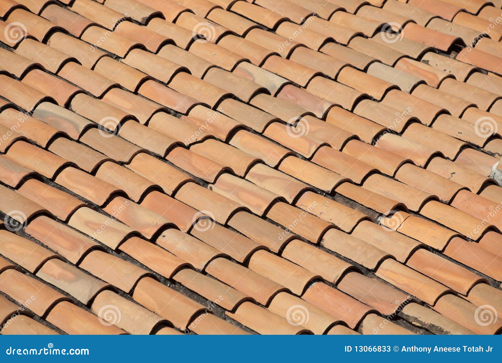 Old Tarracotta Roof stock image. Image of pattern, material - 13066833