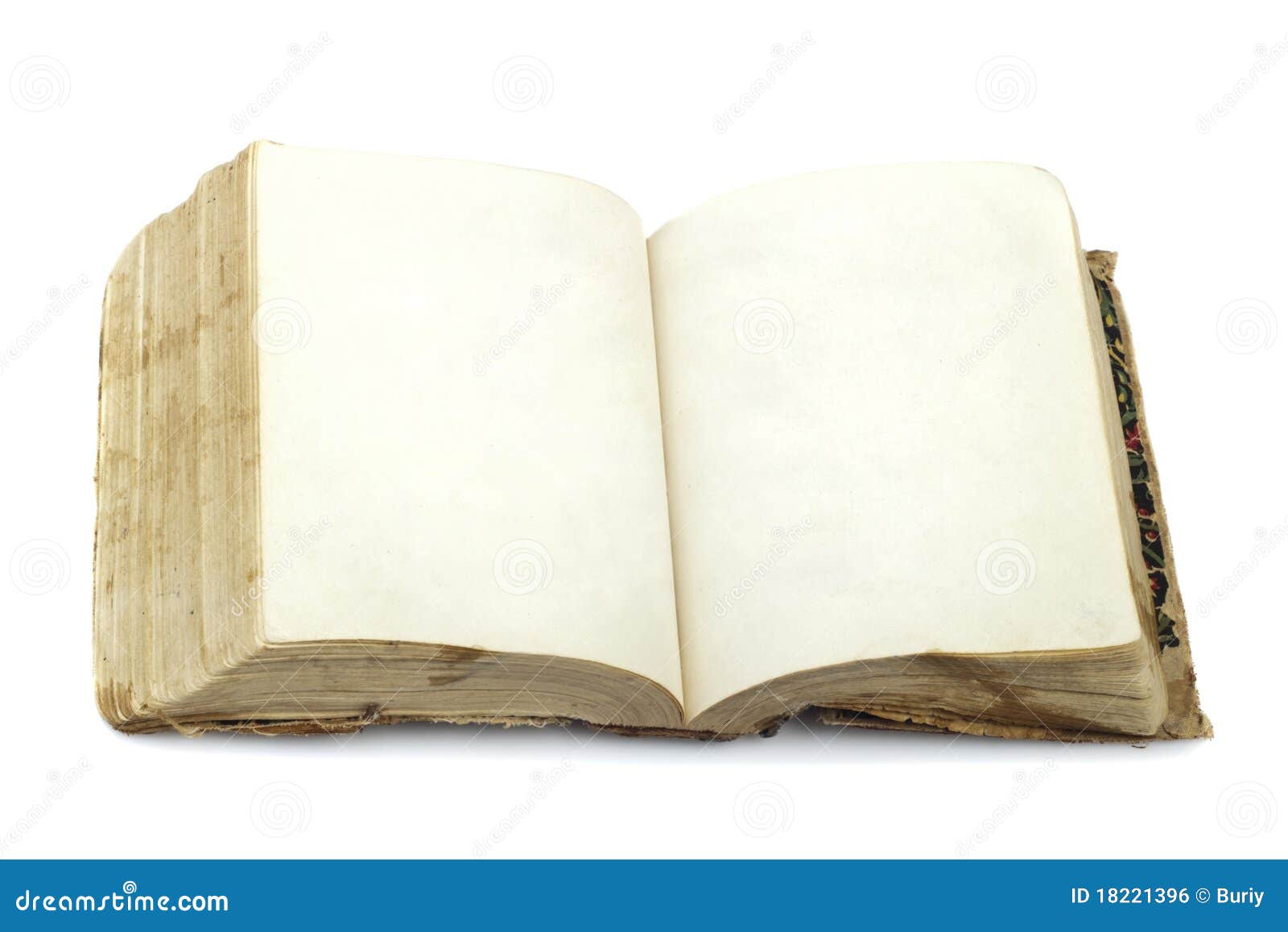 Old tattered book stock photo. Image of manuscript, education - 18221396