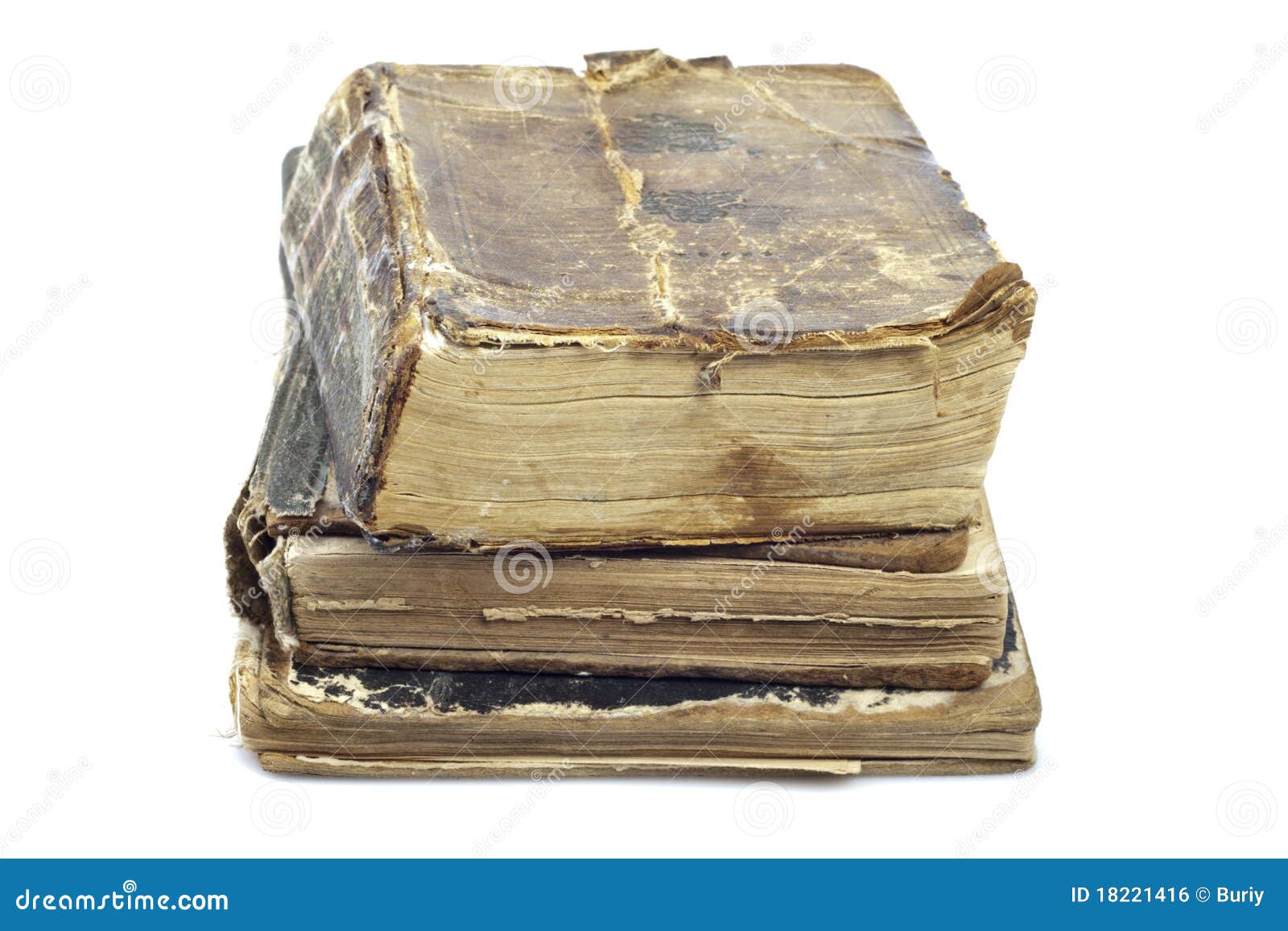 Old tattered book stock photo. Image of history, historic - 18221416