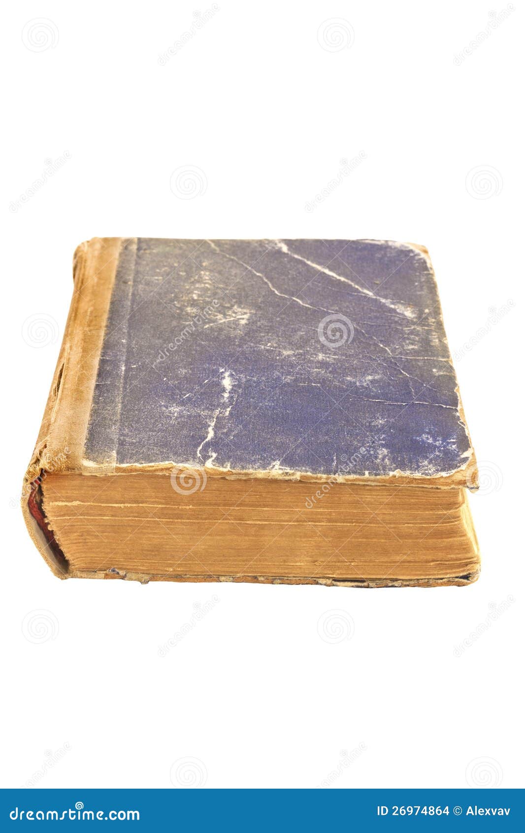 Old tattered book isolated stock photo. Image of education - 26974864