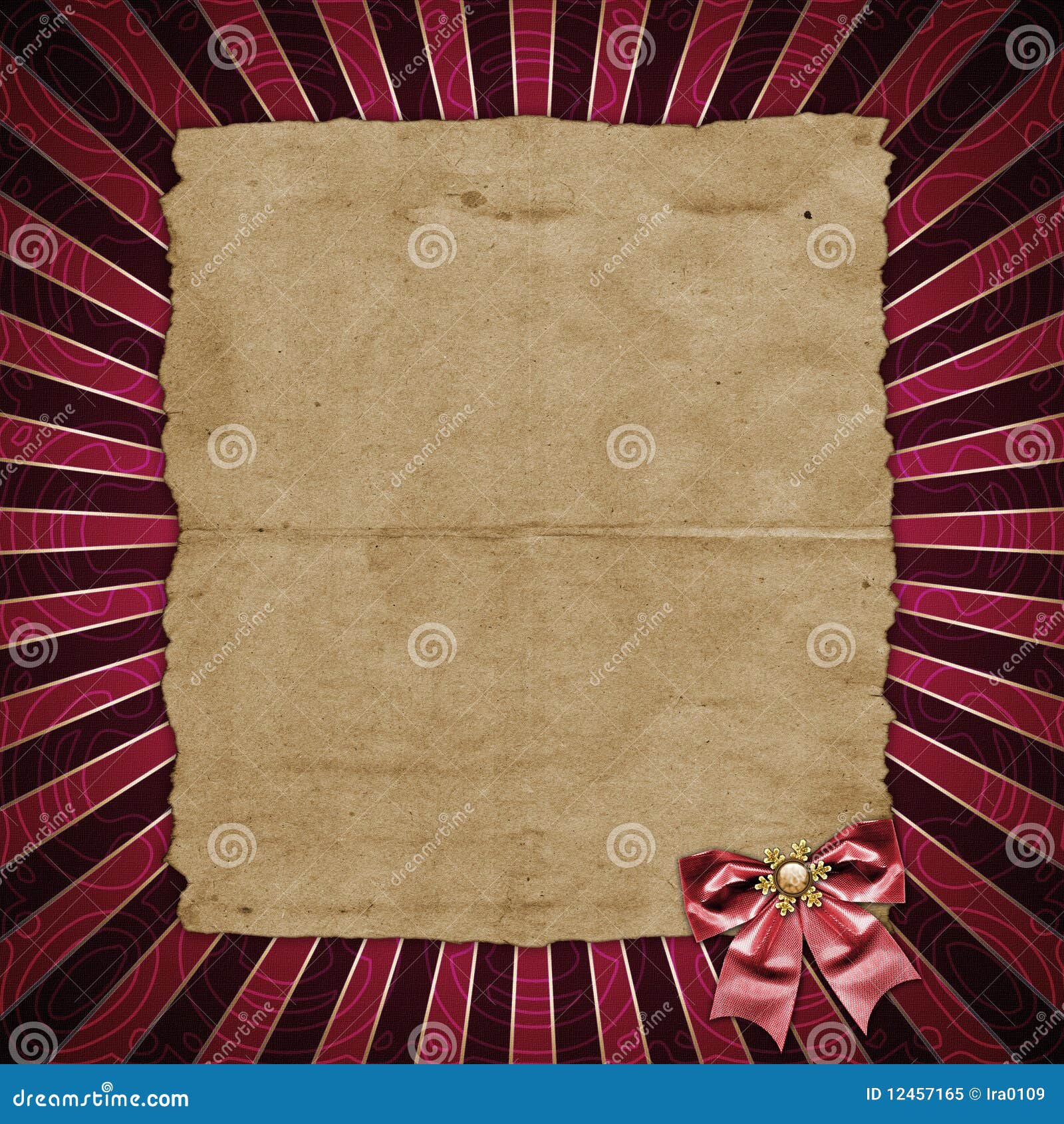 Old, Tattered Paper Stock Image | CartoonDealer.com #12457165