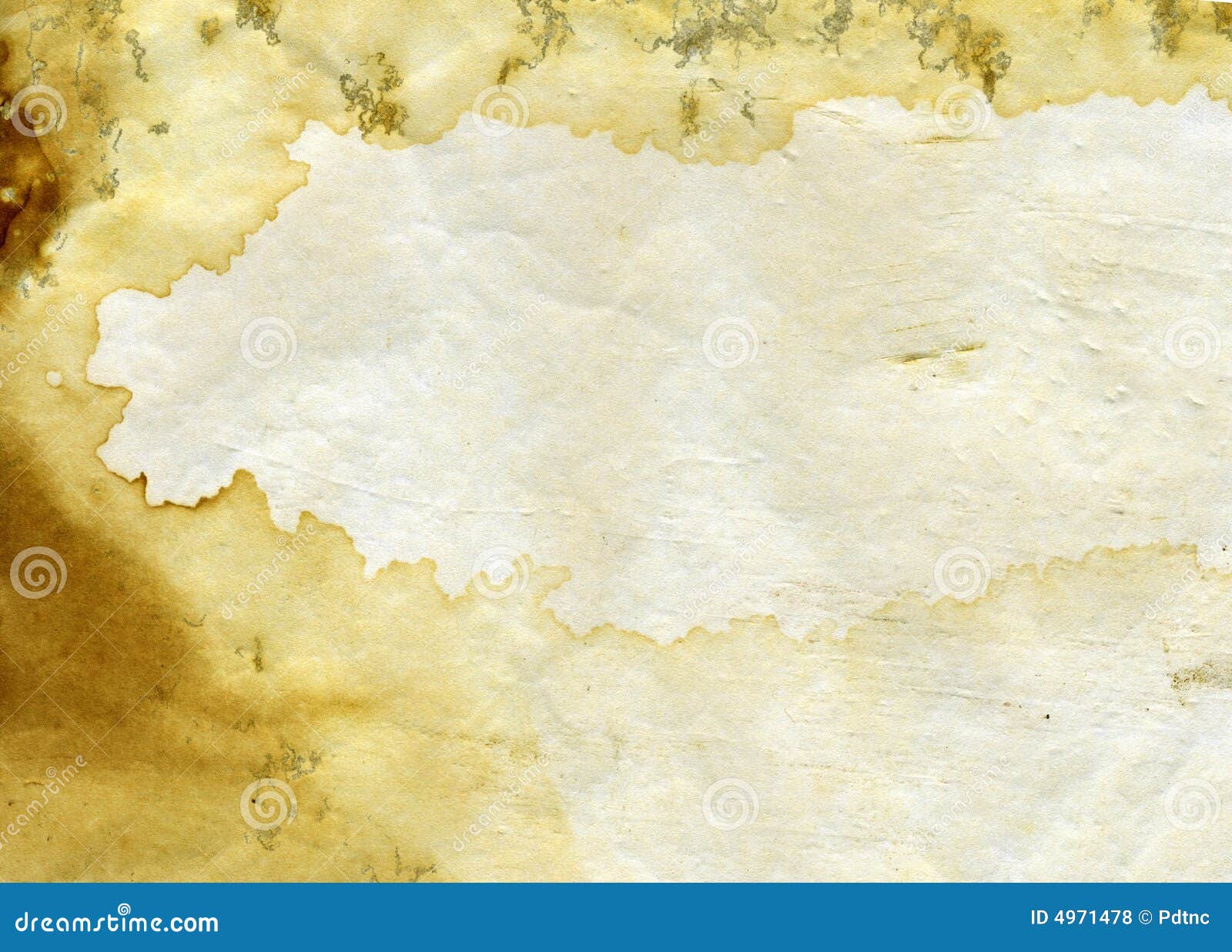 Tea Stained Paper Background
